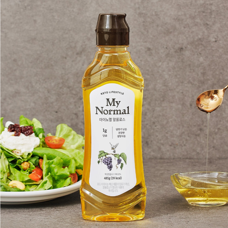 [My Normal] Allulose Syrup 485g | Low Calorie Healthy Sweetener | Zero ...