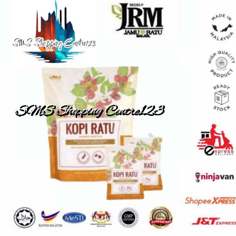 JRM NEW KOPI RATU 300g 💯% ORIGINAL 15s x 20g | Shopee Malaysia