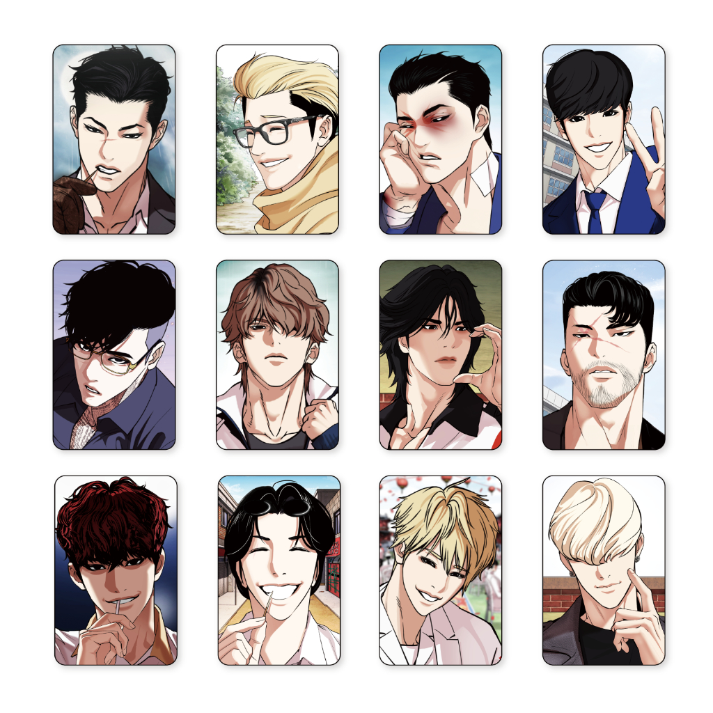 Lookism Character Photocard, Lookism Official Merch | Shopee Malaysia