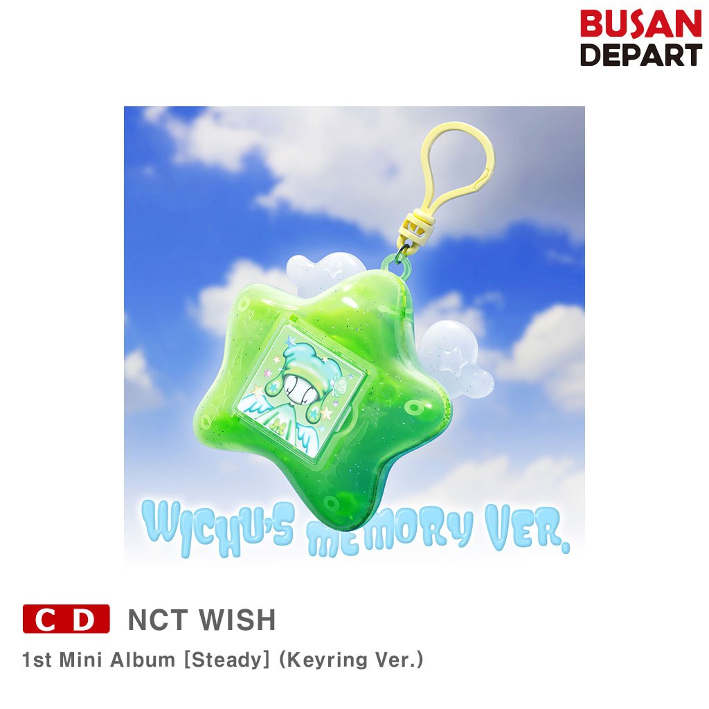 NCT WISH 1st Mini Album [Steady] (Keyring Ver.) | Shopee Malaysia