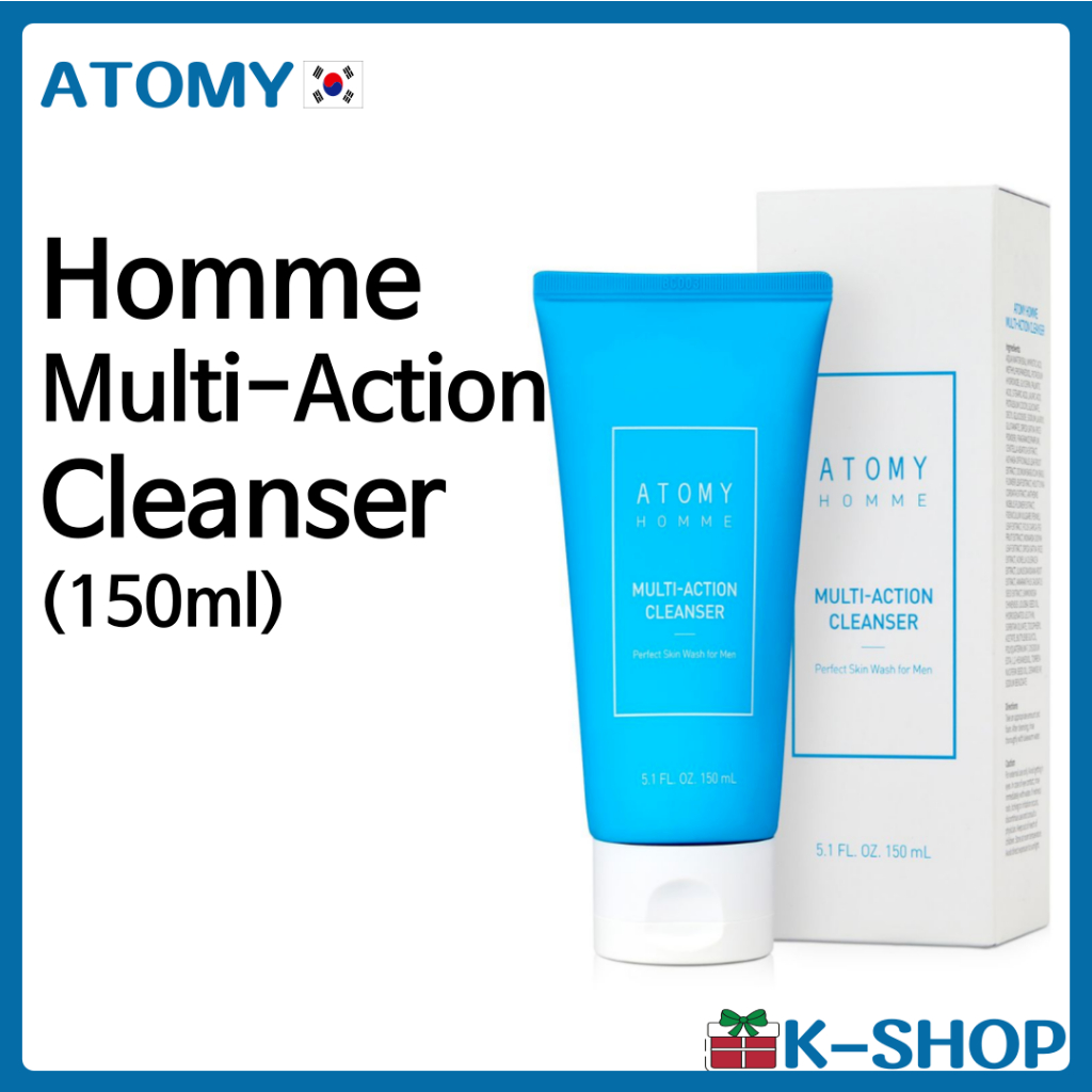 ATOMY Men's Homme care_Multi Action Foam cleanser150ml K-beauty ...
