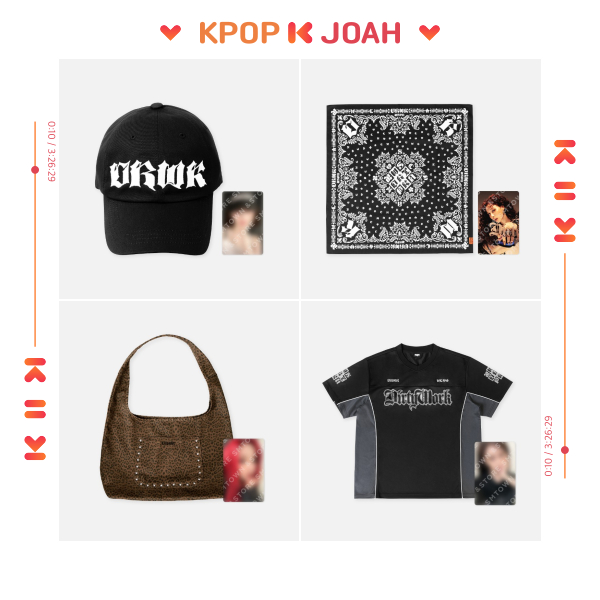 (BANDANA/BALL CAP/HOBO BAG,T-SHIRT) aespa [Dirty Work] OFFICIAL MD (8th ...