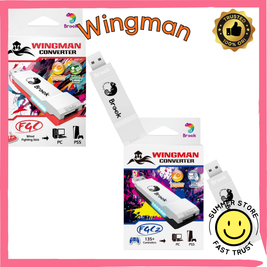Brook Wingman FGC2 Converter for PS5/PS4/XBox Series X|S/Xbox One/Xbox ...