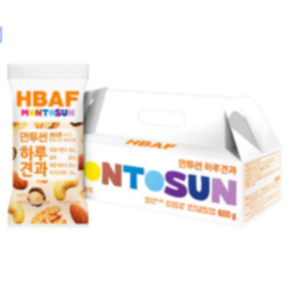 HBAF Han So-hee Mon to Sun Haru Nut Fruit Gift Set White (20 g x 30 ea) 600 g | Shopee Malaysia