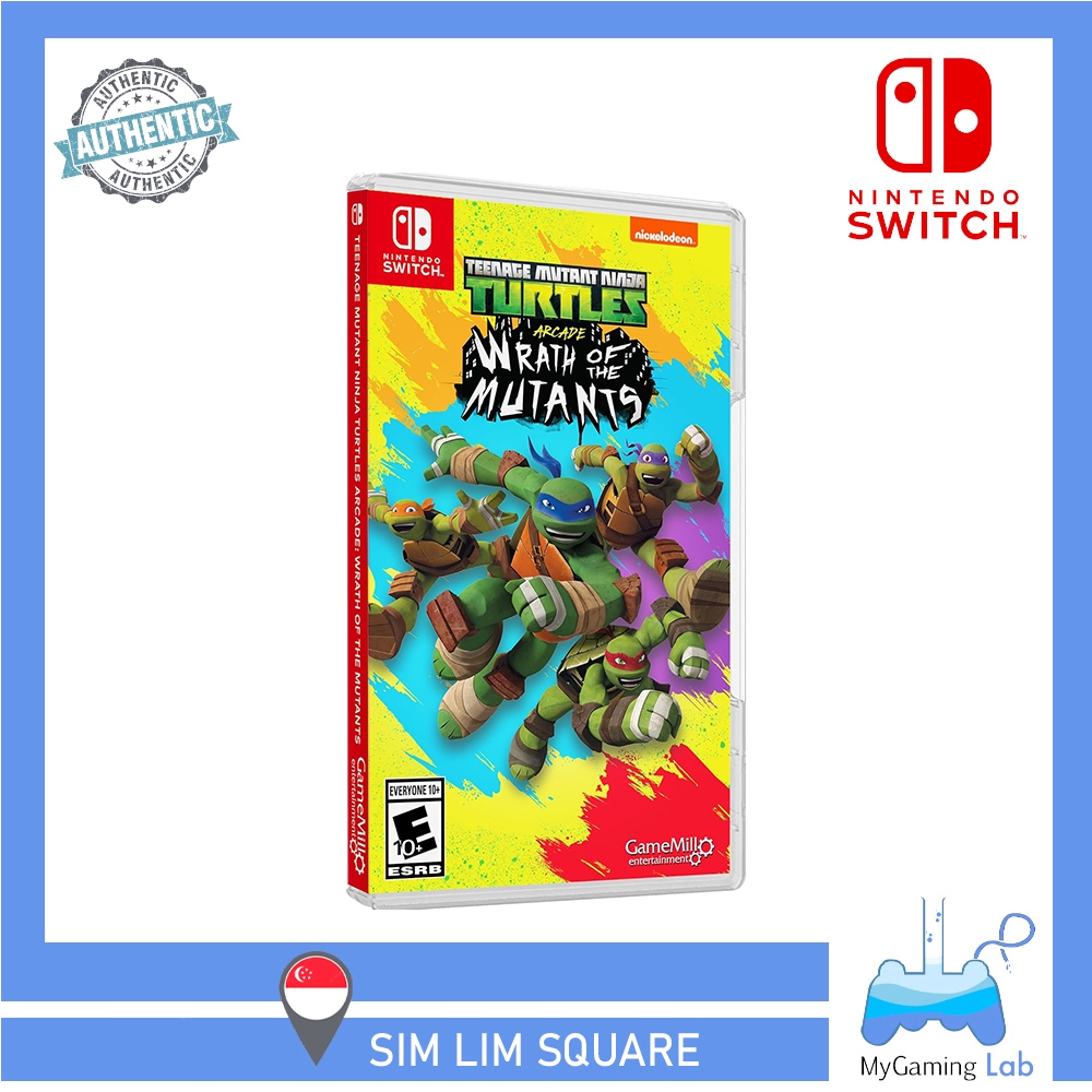 [SG] Nintendo Switch Game Teenage Mutant Ninja Turtles Arcade Wrath Of ...