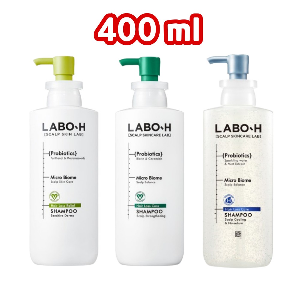 [3 Types] Labo H Hair Loss Relief Derma Shampoo 400ml | Shopee Malaysia