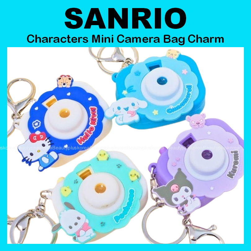 [SANRIO] Sanrio Characters Mini Camera Bag Charm (Kitty / Kuromi ...