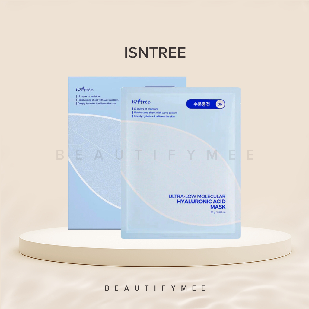 Isntree Ultra-Low Molecular Hyaluronic Acid Mask Sheet | Shopee Malaysia