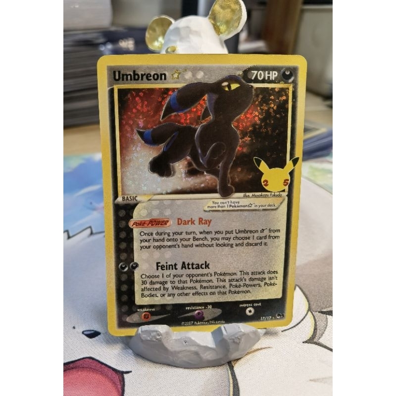 Umbreon Gold Star - 17/17 - Ultra (Classic Collection) Celebrations ...