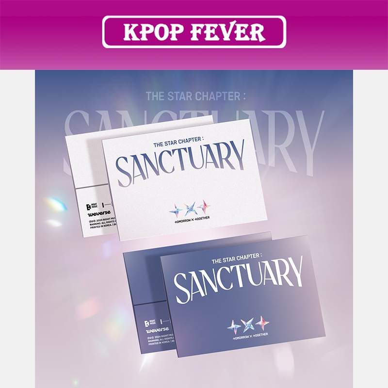 TOMORROW X TOGETHER ( TXT ) – The Star Chapter: SANCTUARY (Weverse Albums ver.) (SET) | Shopee ...