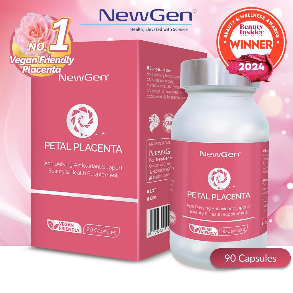 NewGen Petal Placenta Vegan Friendly Anti Aging Health Beauty Supplement | Shopee Malaysia