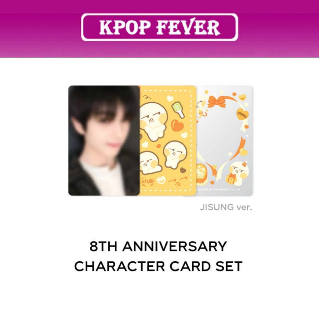 NCT DREAM - NCT DREAM 8TH ANNIVERSARY OFFICIAL MD / CHARACTER CARD SET ...