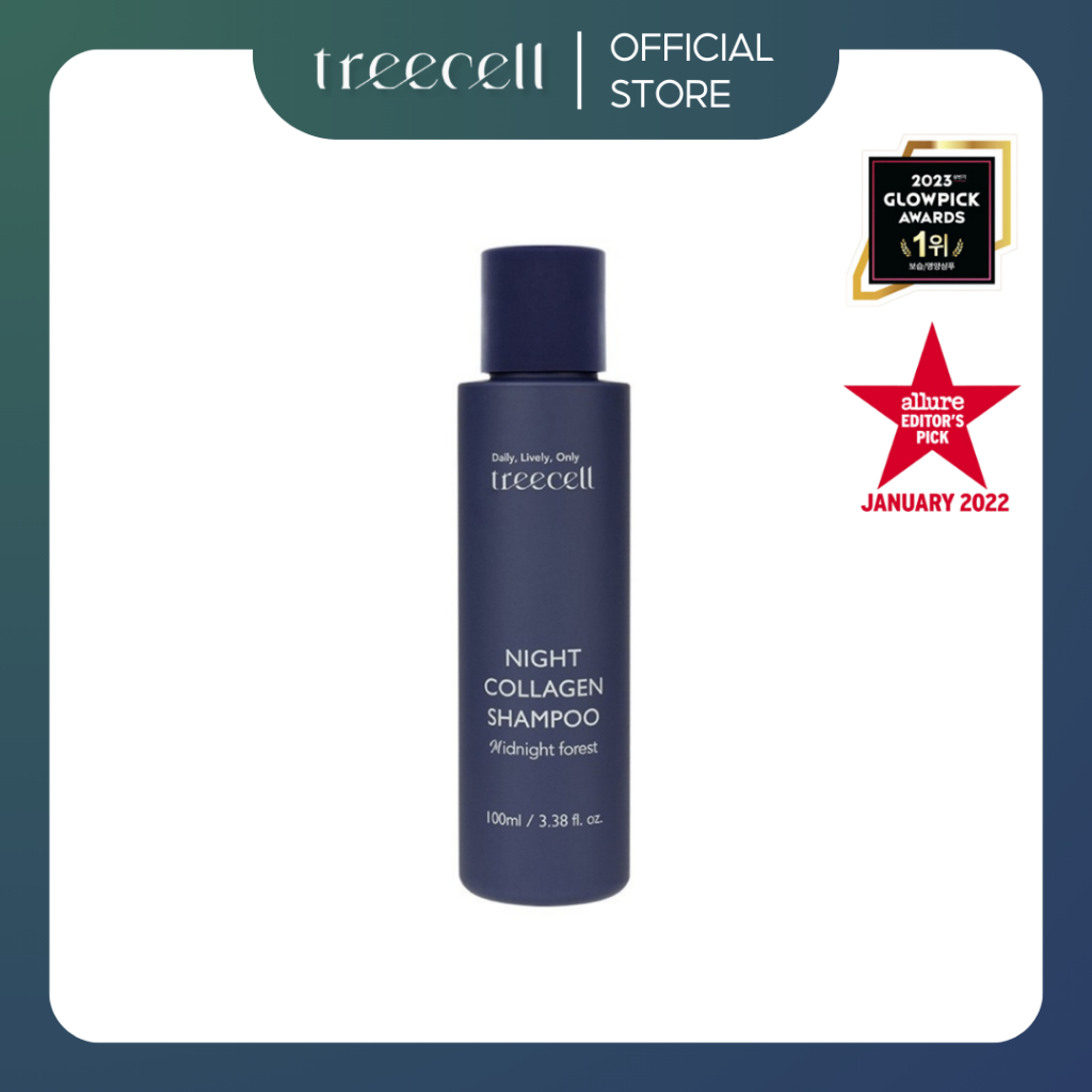 treecell Night Collagen Shampoo Midnight Forest_100ml | Shopee Malaysia