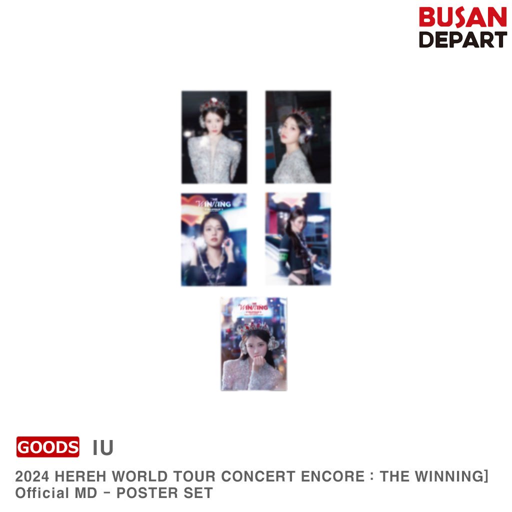 [POSTER SET]2024 IU HEREH WORLD TOUR CONCERT ENCORE : THE WINNING MD | Shopee Malaysia