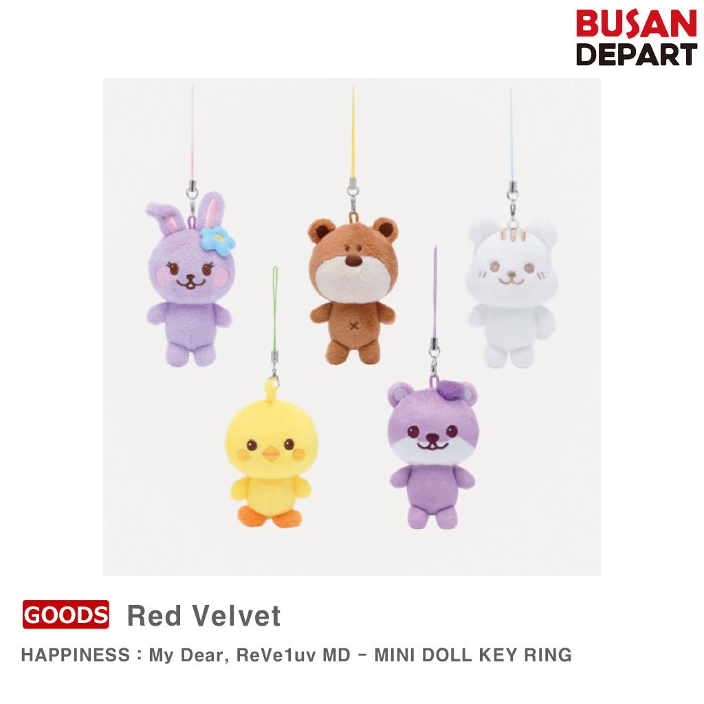 [MINI DOLL KEY RING] 2024 Red Velvet FANCON TOUR [HAPPINESS：My Dear ...