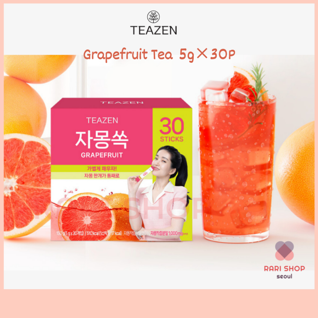 [TEAZEN] Korean Slimming Tea l Grapefruit Tea (5g X 30T) | Shopee Malaysia