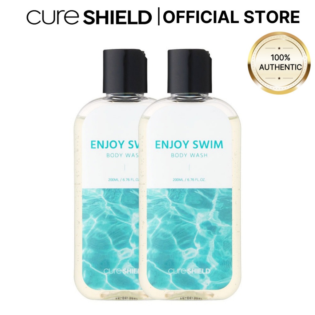 [CURESHIELD] Enjoy Swim Body Wash 4 types of Fragrance 200ml*2pcs (1+1 ...