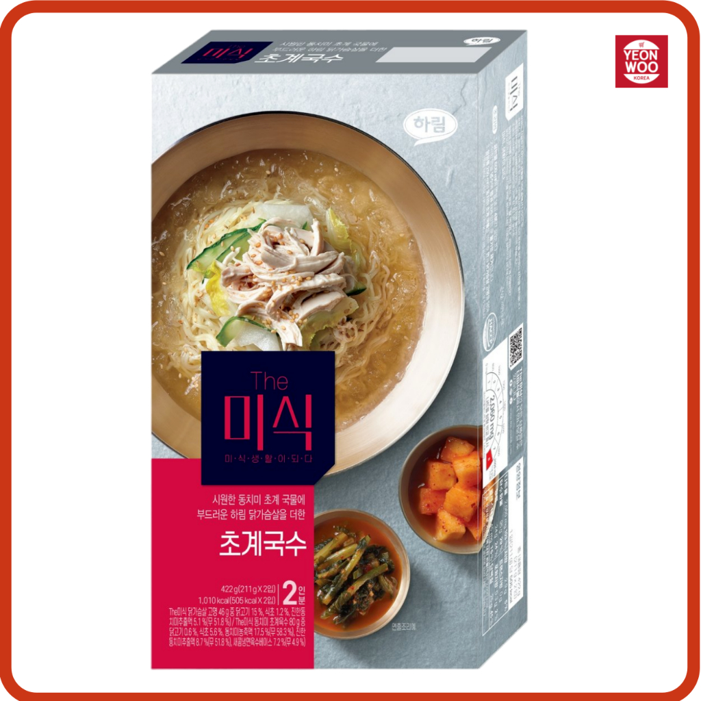 Harim The misik Chogye(Cold Chicken Noodles) Noodles 422g(211g×2) from ...