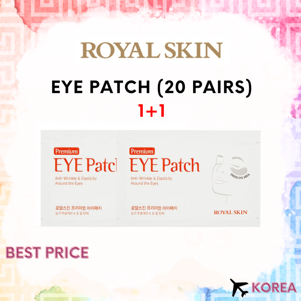 Royal Skin 1+1 Hydrogel Premium Eye Patch (20pairs) | Shopee Malaysia