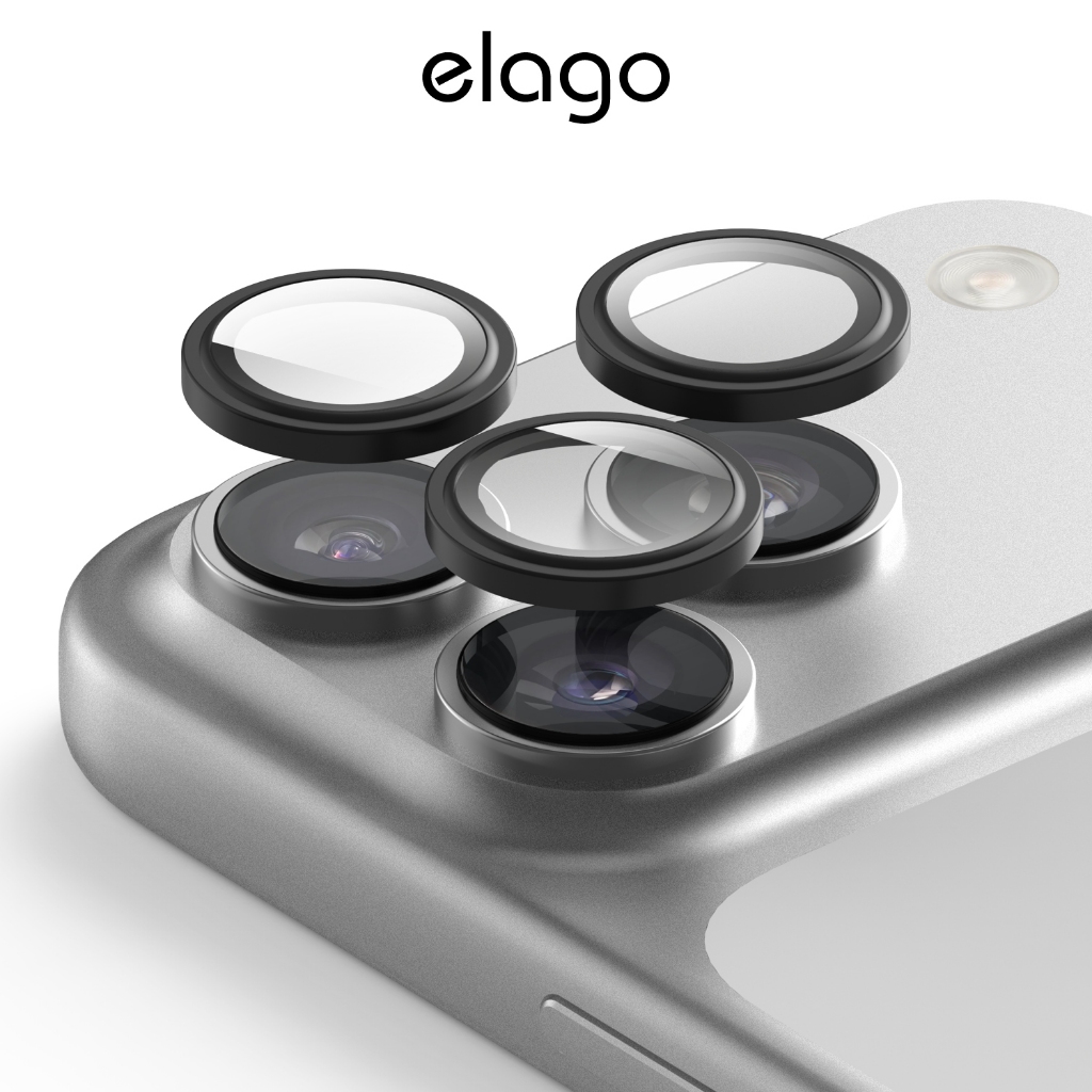 elago Individual Camera Lens Protector Compatible with iPhone 17 ...