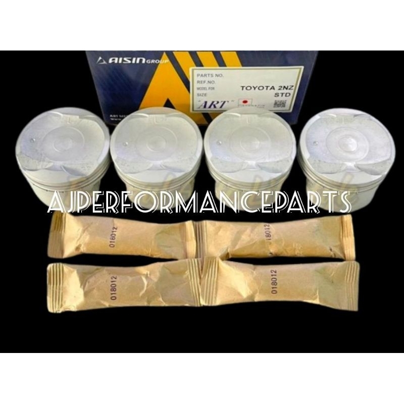 TOYOTA 2NZ VIOS YARIS ART JAPAN 75MM HIGH COMPRESSION PISTON KIT SET ...