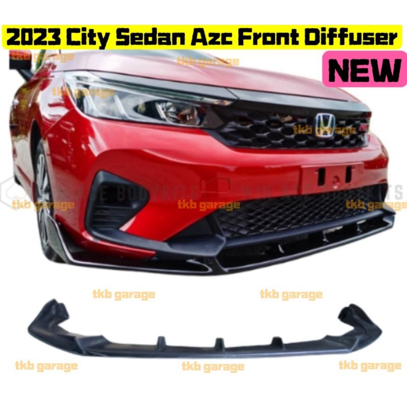 2023 city rs sedan front diffuser lips skirt pu | Shopee Malaysia
