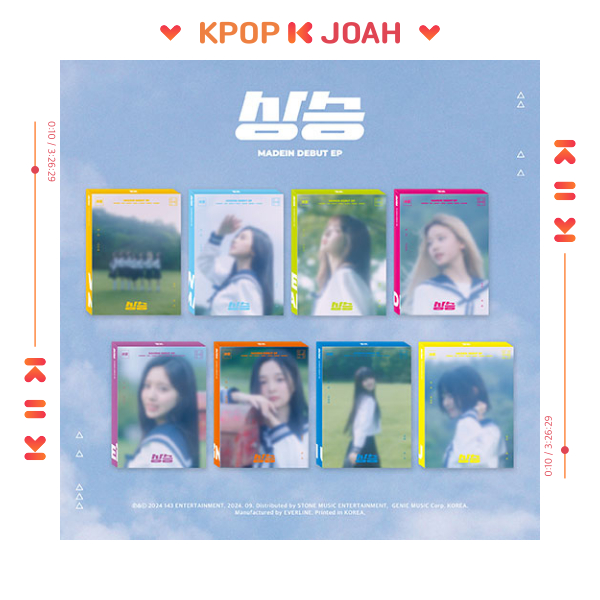 MADEIN [RISE] DEBUT EP ALBUM (20th Sep.2024) | Shopee Malaysia