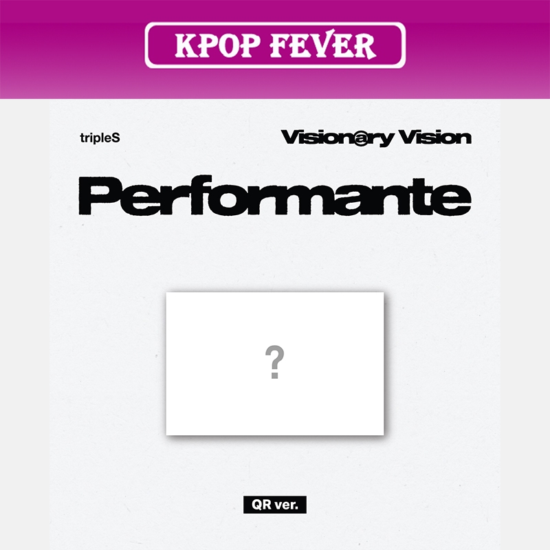 tripleS – Visionary Vision＜Performante＞ ALBUM (QR ver) | Shopee Malaysia
