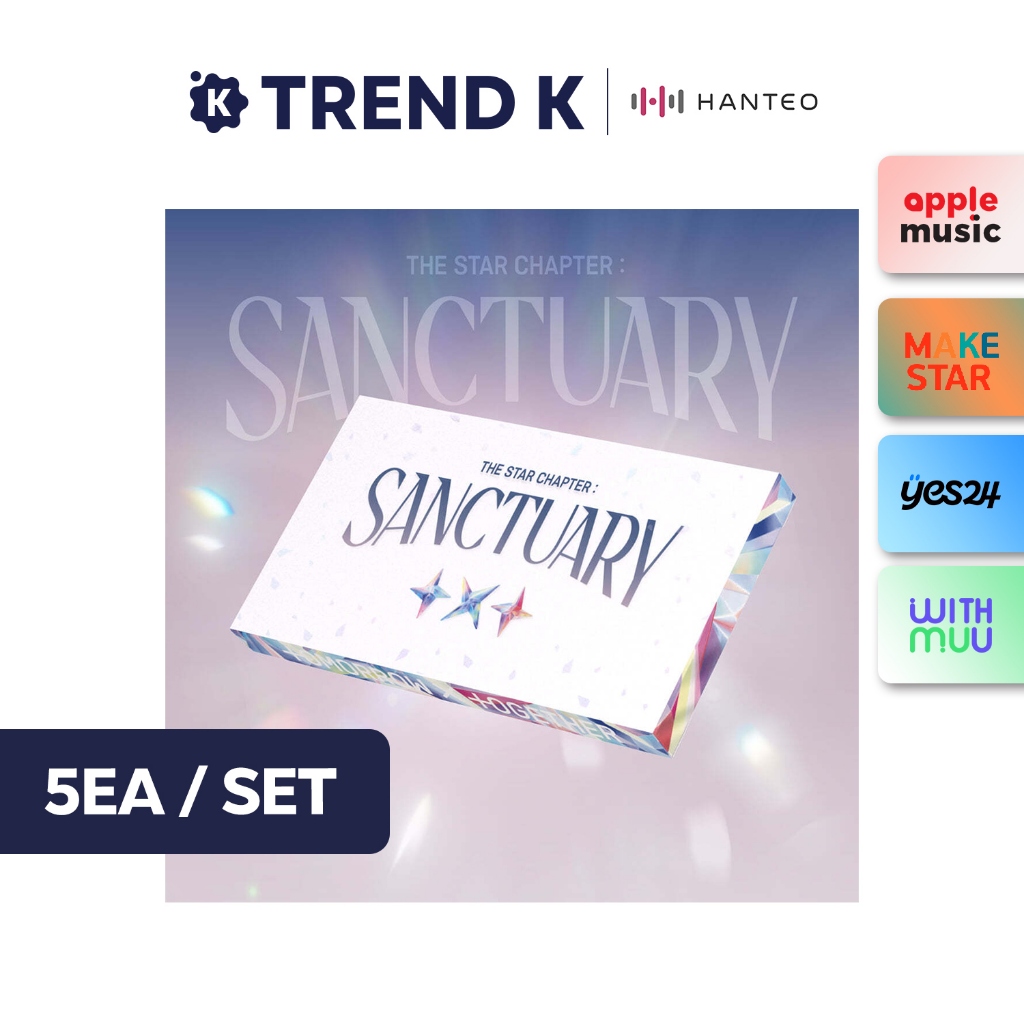 TXT - 7th Mini Album [THE STAR CHAPTER : SANCTUARY] (ANGEL Ver.) (SET ...