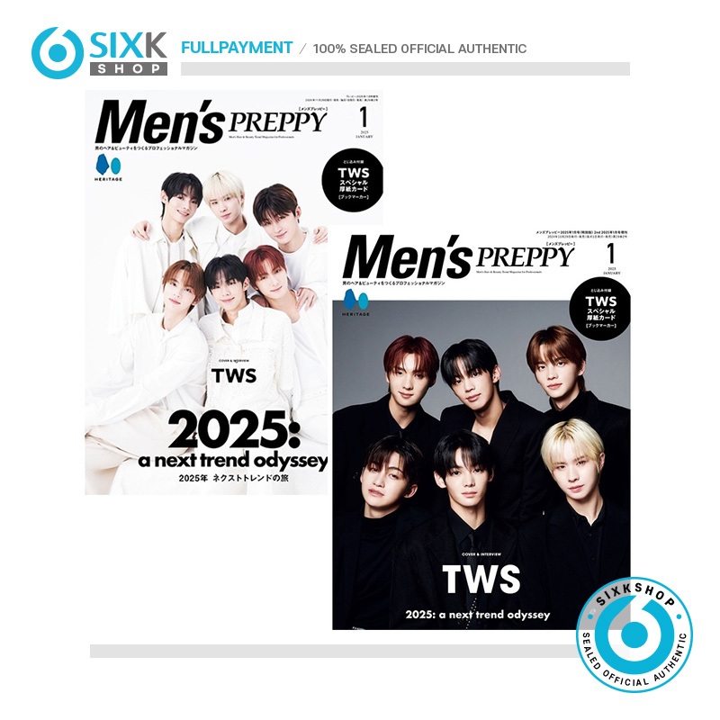 Men's Preppy Japan - TWS Cover (JAN 2025) | Shopee Malaysia