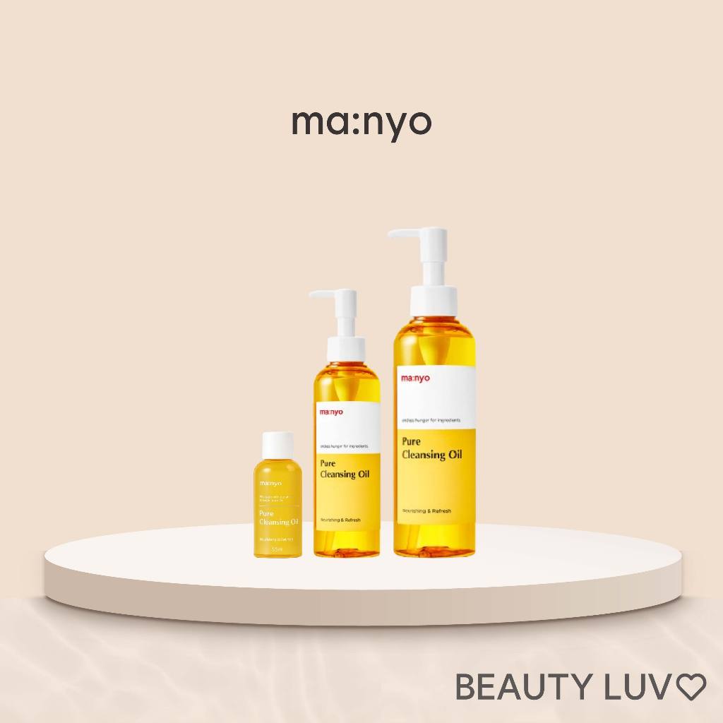 [Manyo Factory] Pure Cleansing Oil 55ml / 200ml / 400ml | Shopee Malaysia