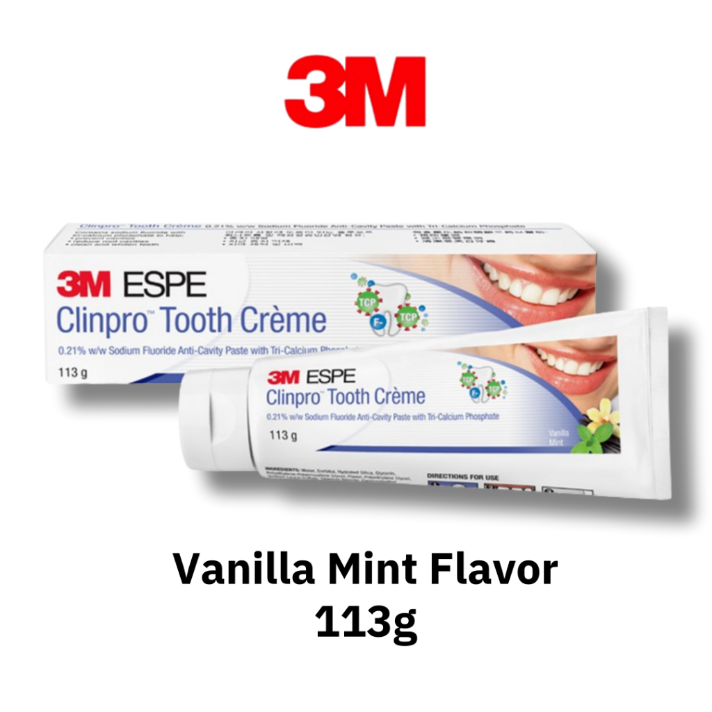 3M Clinpro Tooth Creme 0.21% Sodium Fluoride Anti-Cavity Toothpaste ...