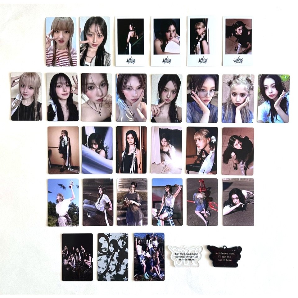 NMIXX The 3rd EP Album Fe3O4 : STICK OUT Nemo Ver. Photocard Keyring ...
