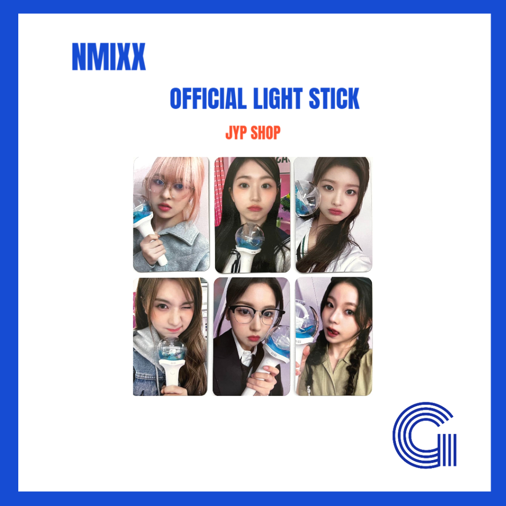 [ONLY POB][JYP SHOP]NMIXX-OFFICIAL LIGHT STICK POB(ALL MEMBERS ...