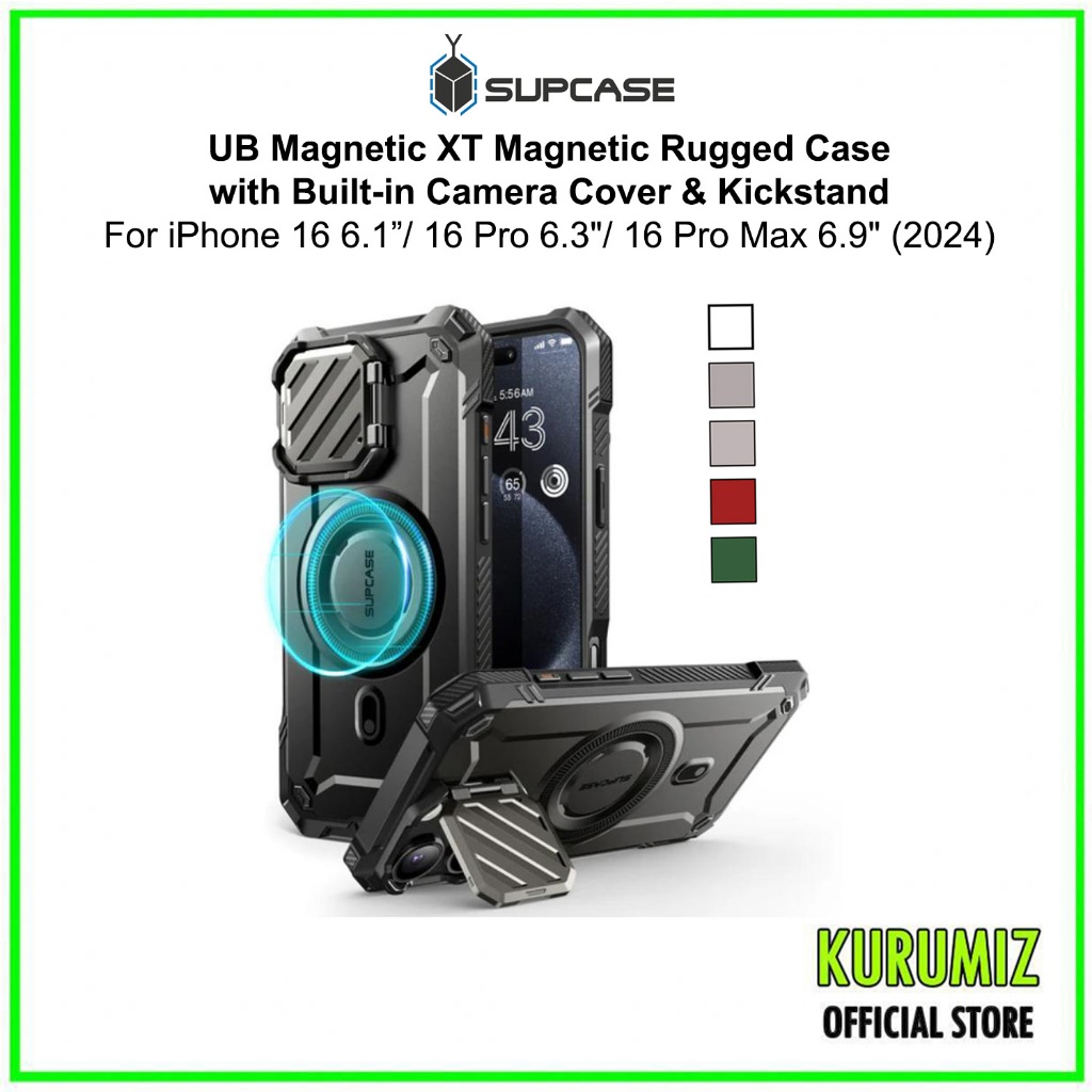 SUPCASE UB Magnetic XT Rugged Case for iPhone 16 SERIES (2024) with ...