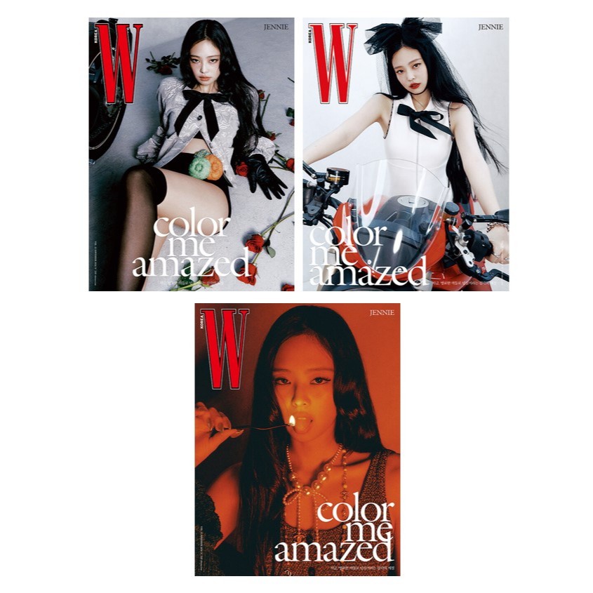 W Korea Magazine Volume 11 2024 (Cover: JENNIE, Cover Type: A/B/C ...