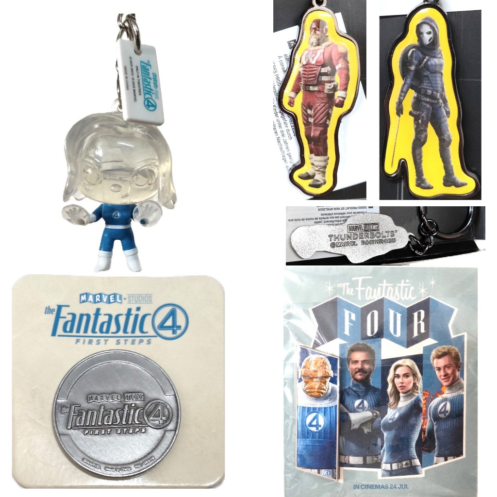 Marvel Avengers Studios The Fantastic 4 First Step movie collectibles ...