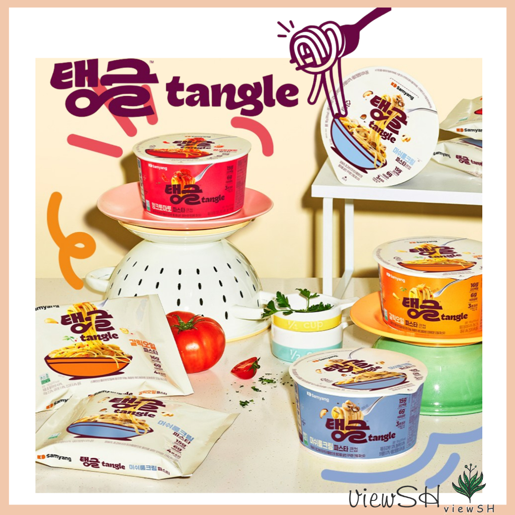 [Samyang] Tangle Pasta| High-Protein Chickpea Noodle Pasta| High fiber ...