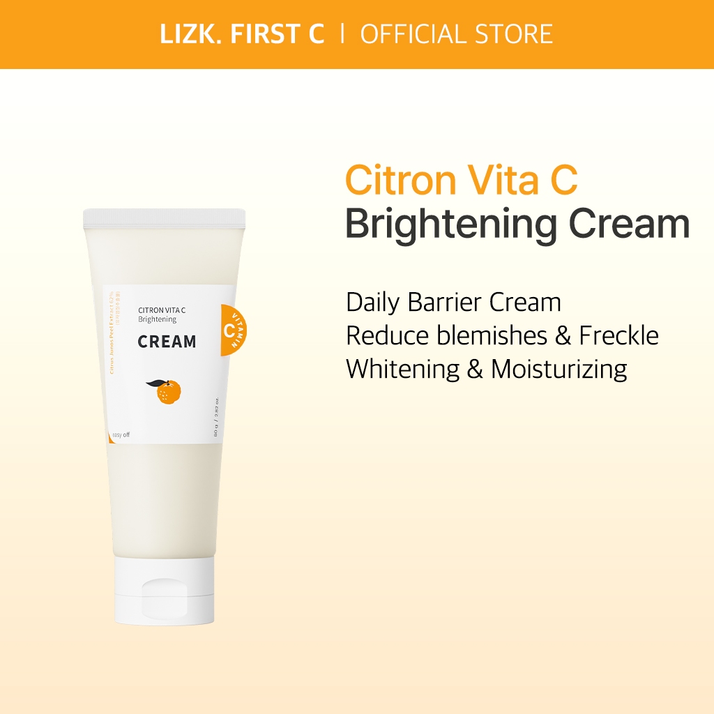 [LIZK] Citron Vita C Brightening Cream 80g, Whitening, brightening ...
