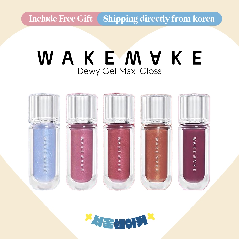 [WakeMake] Dewy Gel Maxi Gloss 3.8g (11color) | Shopee Malaysia