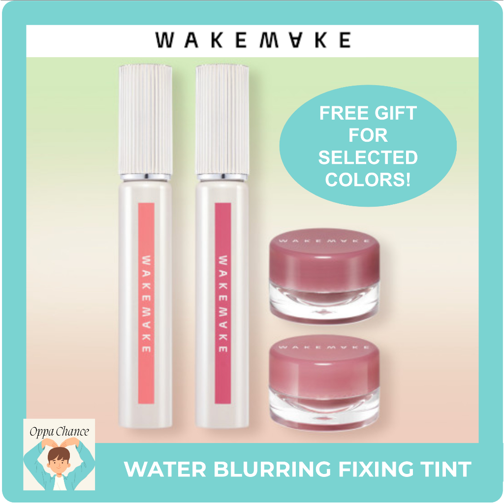 *With Mini Blurring pot* [WAKEMAKE] Water Blurring Fixing Tint (20 ...