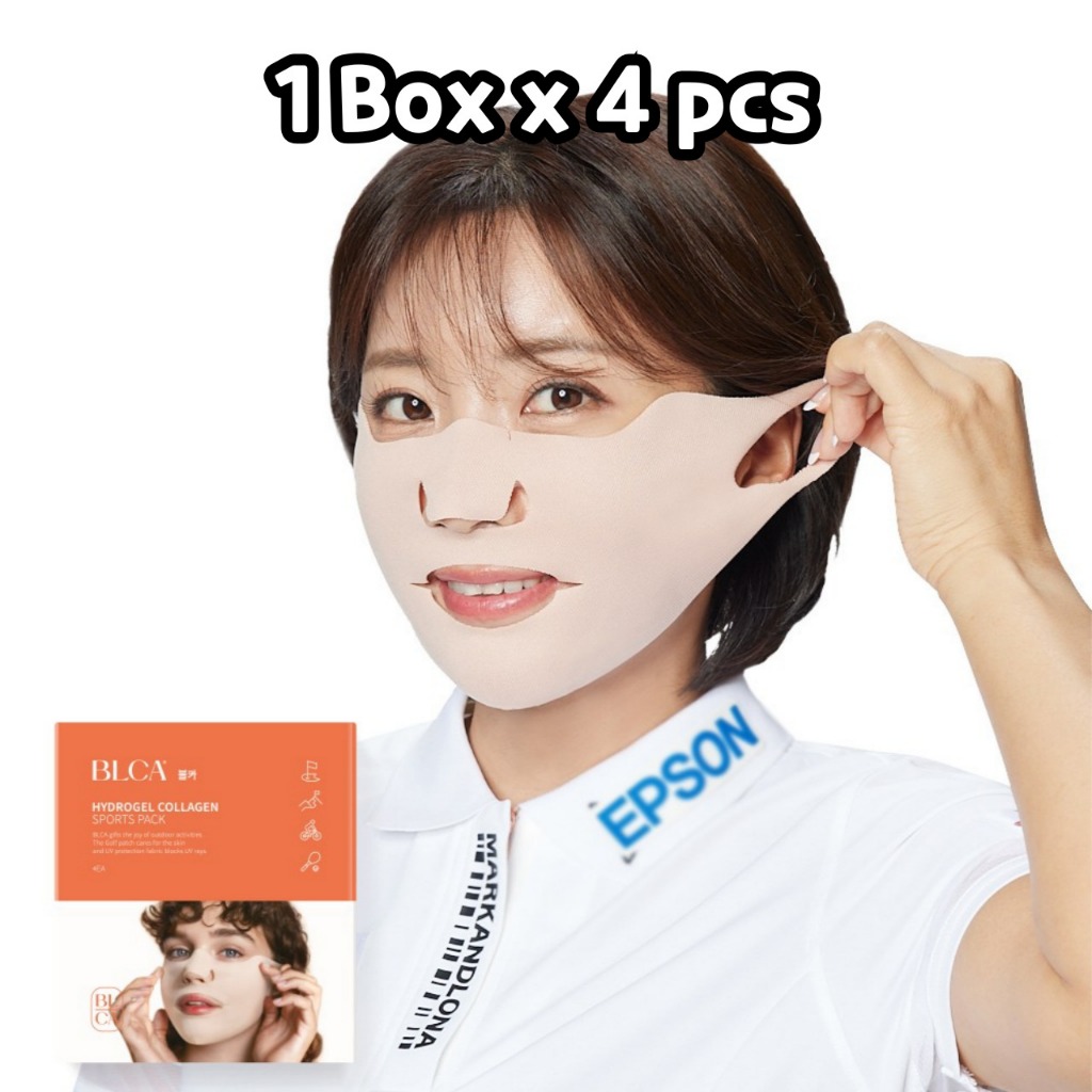 [1 Box 4 pcs] BLCA Made In Korea Block&Care UV Protection Hydrogel ...