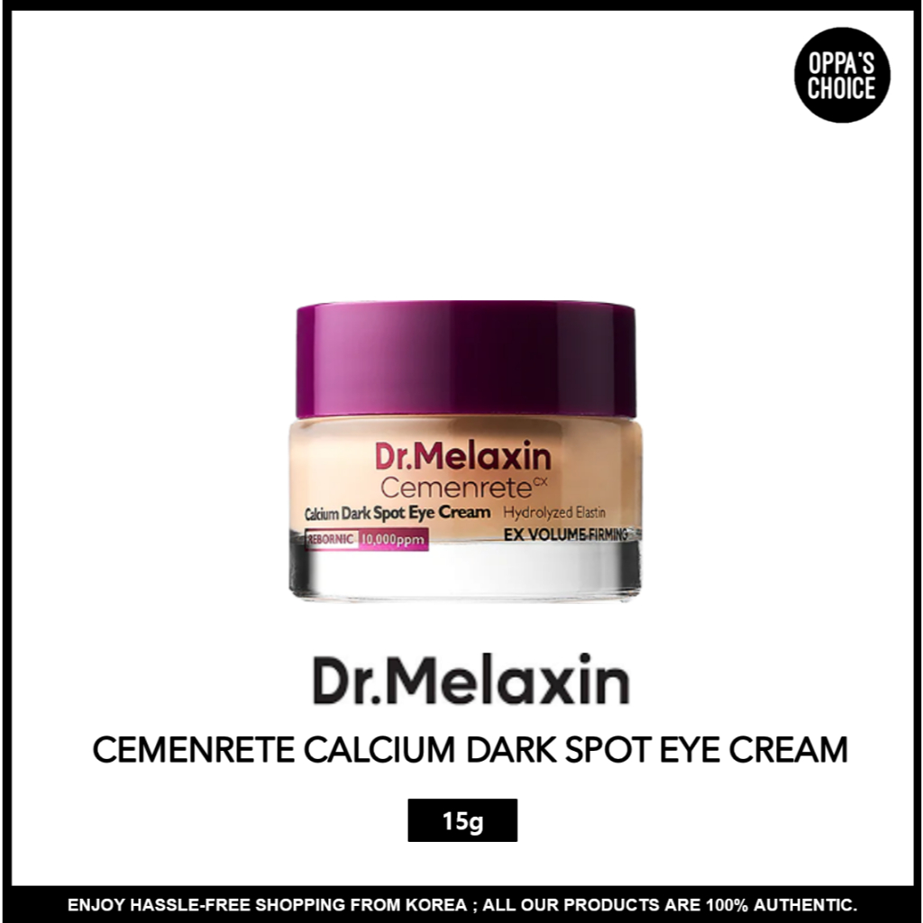 DR.MELAXIN CEMENRETE CALCIUM DARK SPOT EYE CREAM | Shopee Malaysia