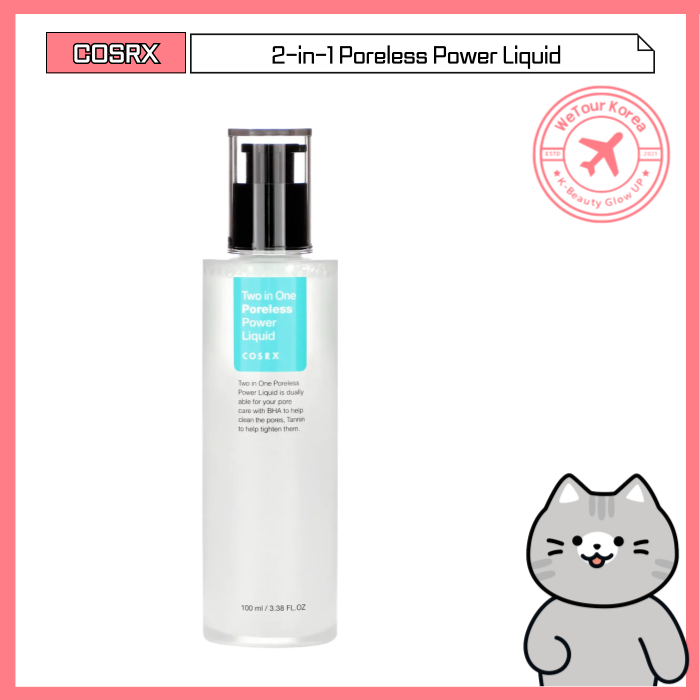[COSRX] 2-in-1 Poreless Power Liquid, 100ml - Your Pore-Perfecting ...