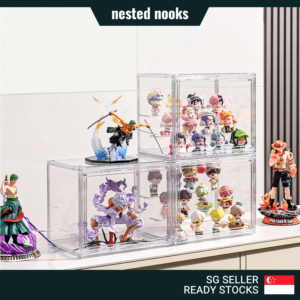 Popmart Blind Box Figurine Display Box Transparent Clear Acrylic ...