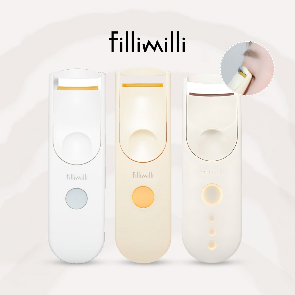Fillimilli Olive Young Heating Eyelash Curler 3 Types (Battery/USB Type ...
