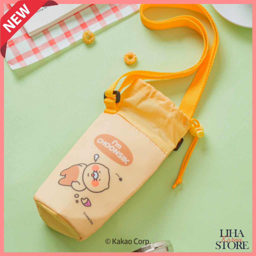 Kakao Friends Choonsik Bottle Pouch Water Bottle Bag 500ml~600ml ...