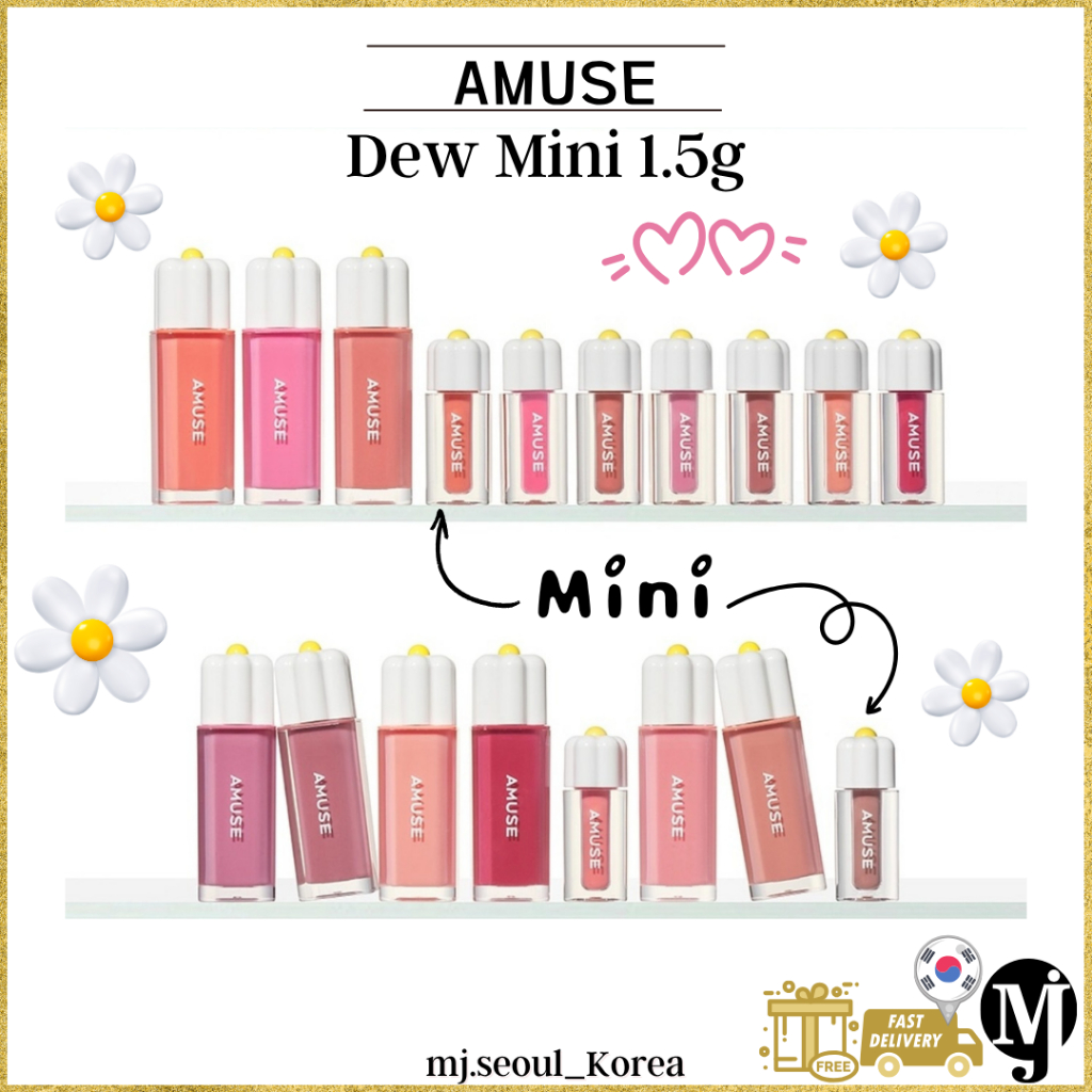 Amuse Dew Tint Mini 15g 13colors | Shopee Malaysia