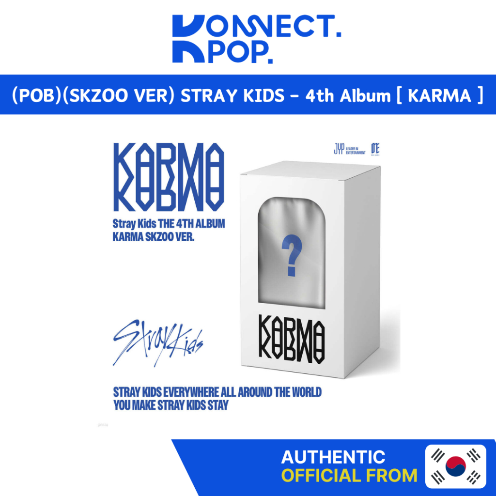 Karma Stray Kids Kpop Albums MUSICKOREA POB] STRAY KIDS - KARMA [4TH FULL ALBUM] (COMPACT VER ...