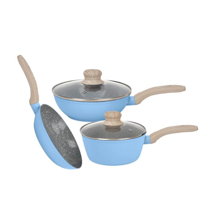 La Gourmet Shogun Mini Ceragan 3 Pieces Set (20cm Frypan + 16cm ...
